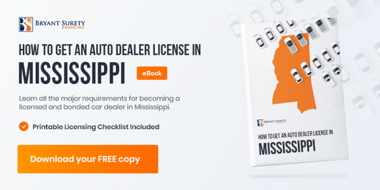 The Complete Mississippi Auto Dealer License Guide